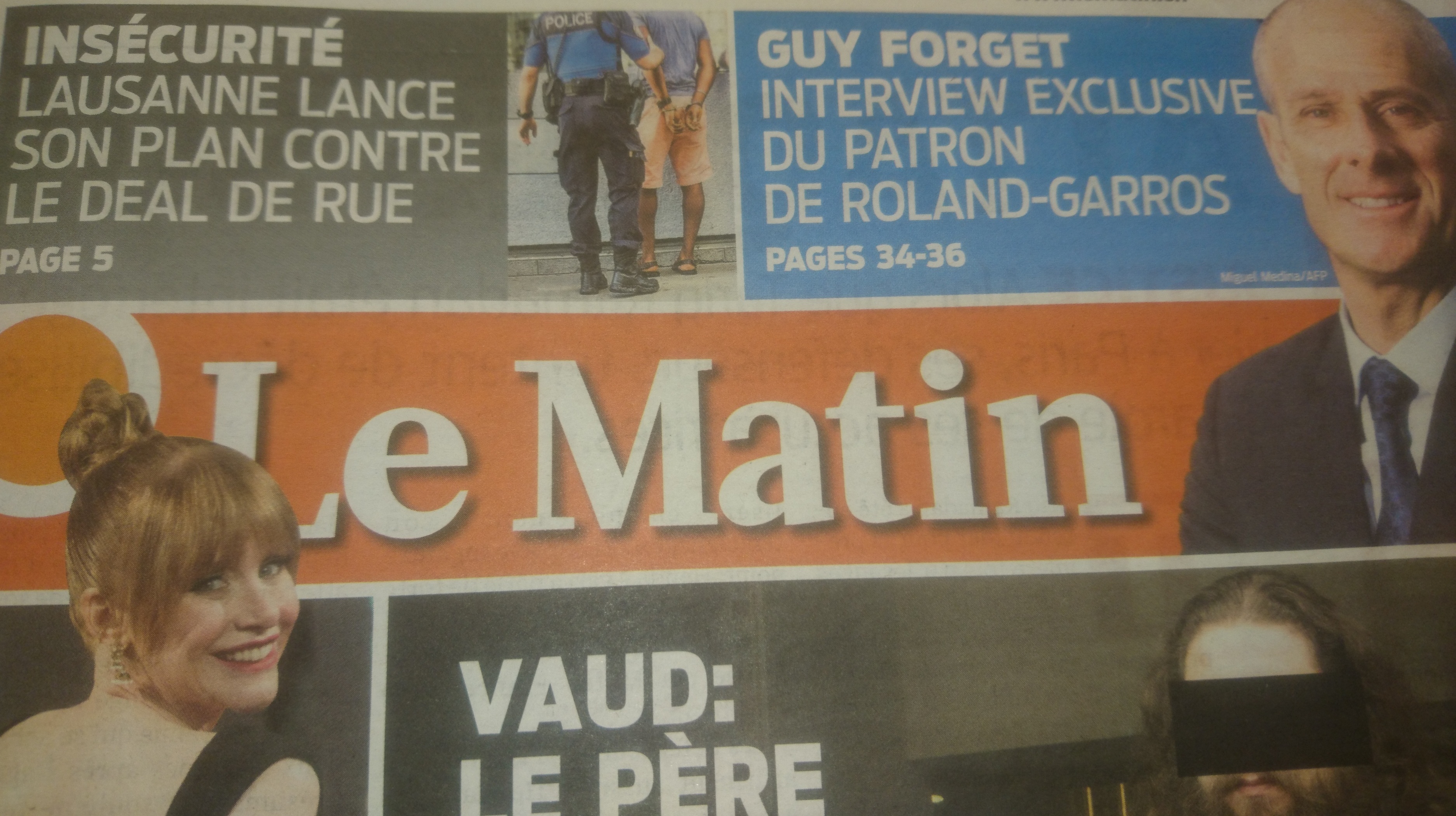 Radio Chablais - La dernière version papier du quotidien "Le Matin ...